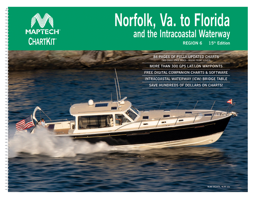 Maptech Norfolk, Va to Jacksonville, Fl W/ICW - R06-15 - Boat Owners ...