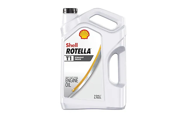 Shell Rotella T1 30W Straight Grade HD Diesel Motor Oil, Gallon ...