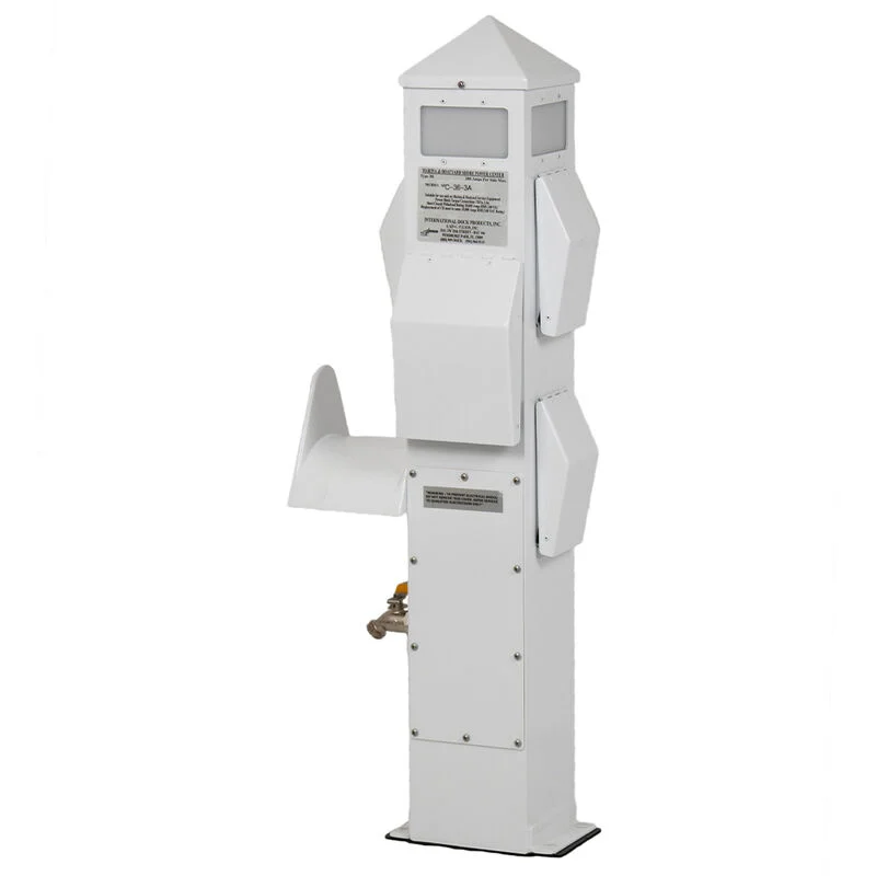 International Dock Power Pedestal, Dock Mount - SPC-36-3A-305 - Boat ...