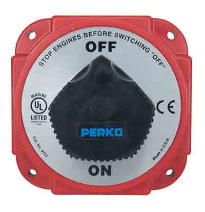 Perko Heavy Duty Battery Selector Switch - 9703 - H.D. Selector with ...
