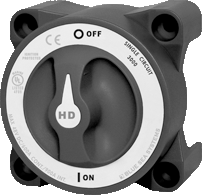Blue Sea Systems HD-Series Battery Switch - 3002 - Selector-4 Position ...