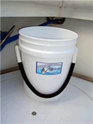 Top Shelf Battlewagon Bucket - 02BWBWB - 5 Gallon Bucket - Boat Owners ...