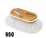 Shurhold Window & Hull Brushes - 950 - 6" - Stiff - White Polystyrene ...