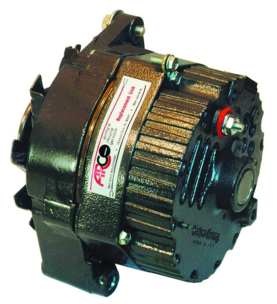 Arco New Premium Replacement Alternator-20100 Fits: Diesel engines, 12 Volt, 70 Amp Alt, 1 wire ...