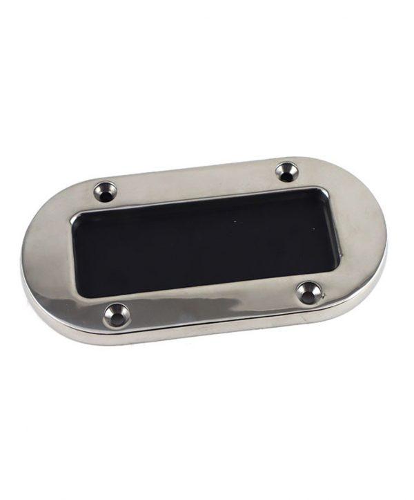Gem Stainless Steel Oval Transom Scupper - 845 - Boat Owners Warehouse ...