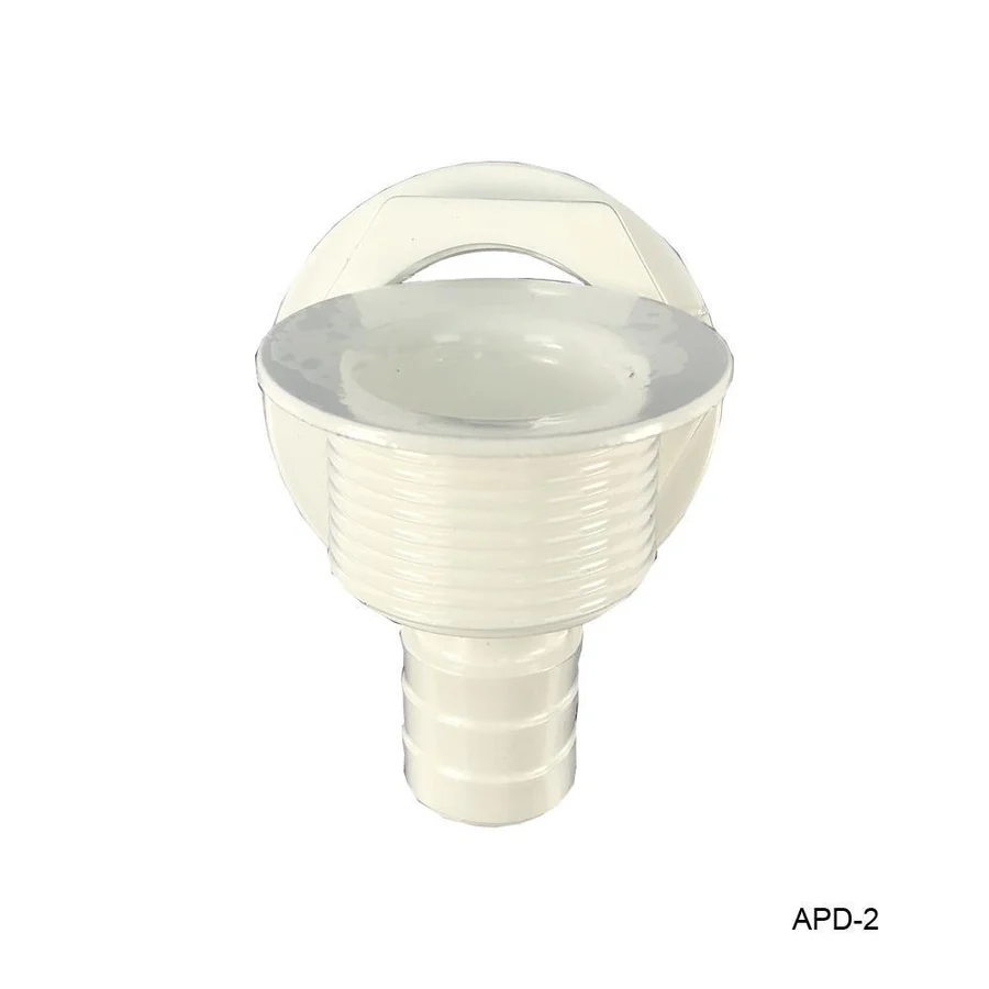 TH Marine Straight Barbed All Purpose Drain White APD-2-DP - Boat ...