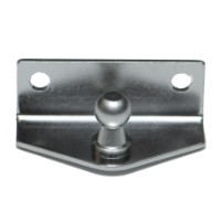 Ameritool 10mm Reverse Angle Ball Socket Bracket, SS - BR-204R - Boat ...