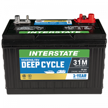 Interstate Battery Group 31M Deep Cycle Battery, 845CA - SRM-31 - Boat ...