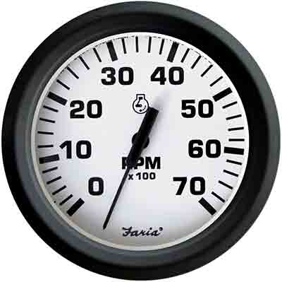 FARIA-BEEDE GAUGES TACH 7000 UNIV O/B 32905 - Boat Owners Warehouse ...