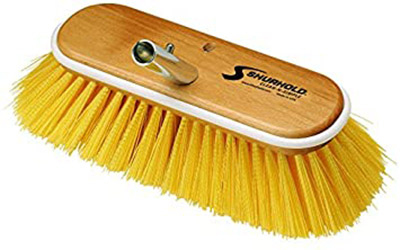 Shurhold Window & Hull Brushes - 985 - 10" - Medium - Yellow ...