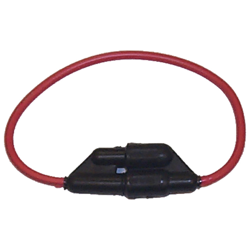 Sierra Dbl Fuseholder 30A FS69150 10 GA 8" wire loop with two 30 Amp ...