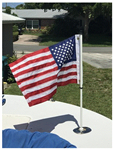 Southwind Designs 3Ft Rod Holder Flag Pole 3FPUSA1218 - Boat Owners ...