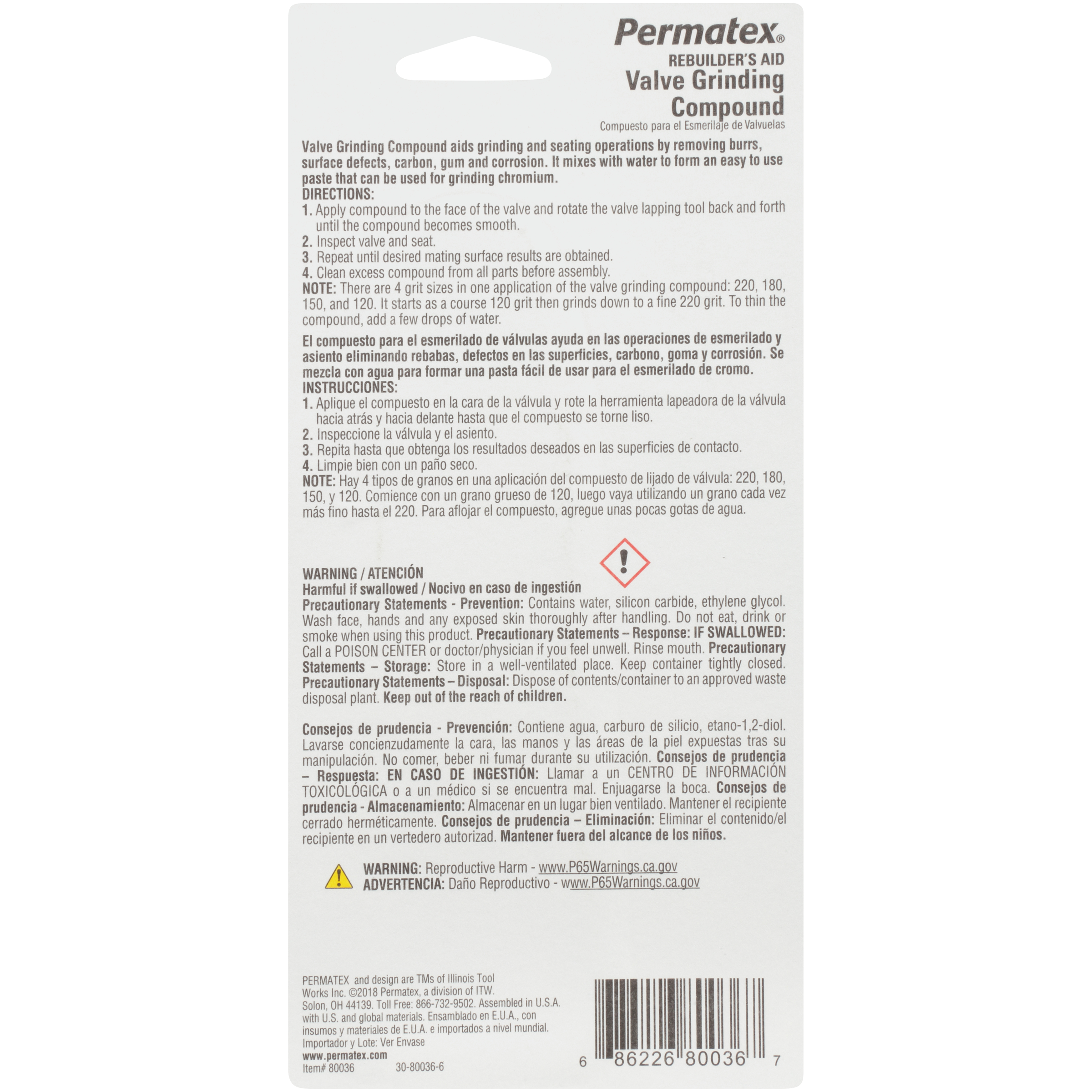 Permatex Permatex Valve Grind 80036 - Boat Owners Warehouse - Marine ...