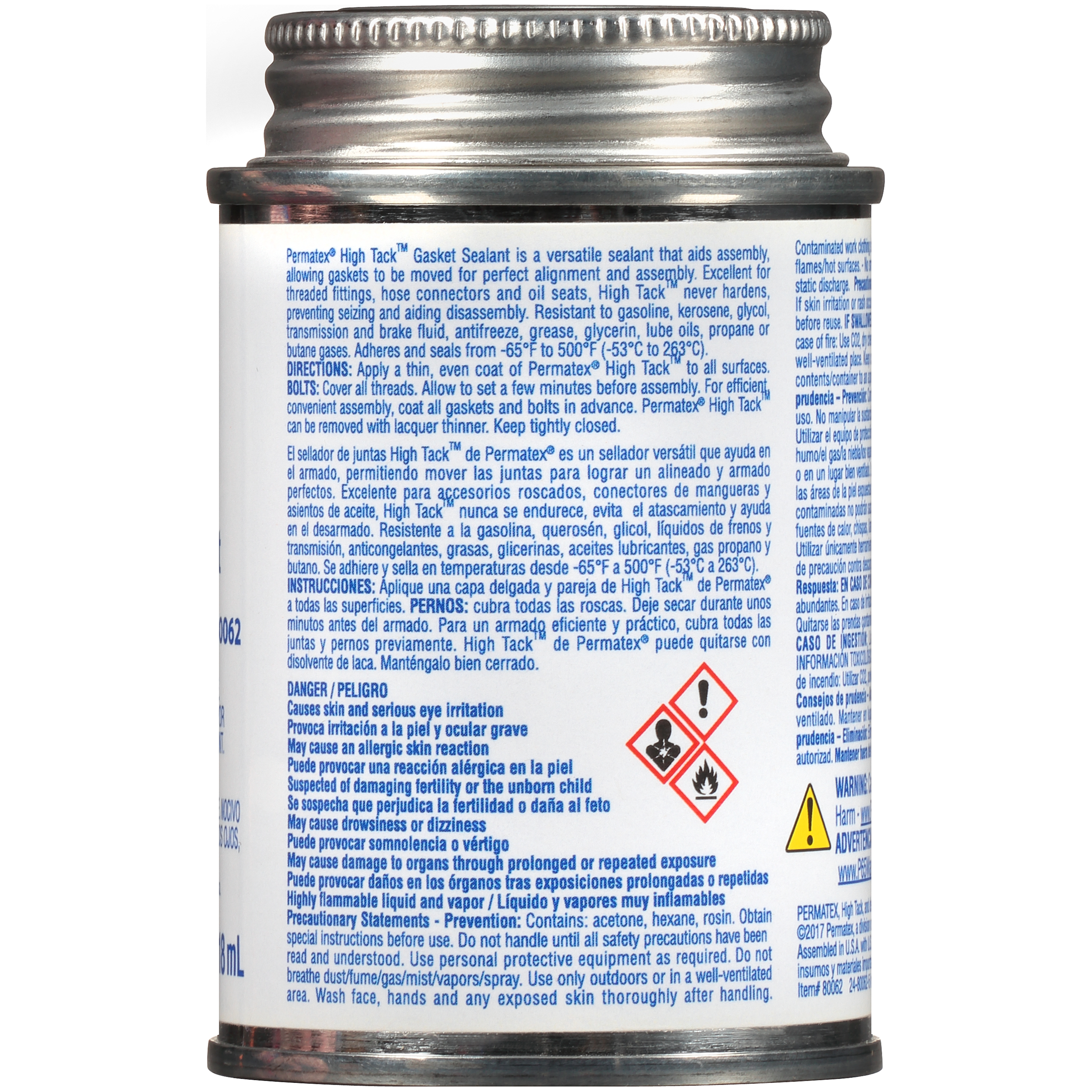 Permatex 1/4 Pt H.T. Permatex 80062 - Boat Owners Warehouse - Marine ...