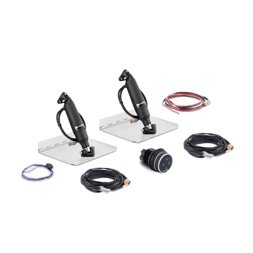 Seastar Trim Tab Kit 9 X 12 Std Tabs STT3103R - Boat Owners Warehouse ...