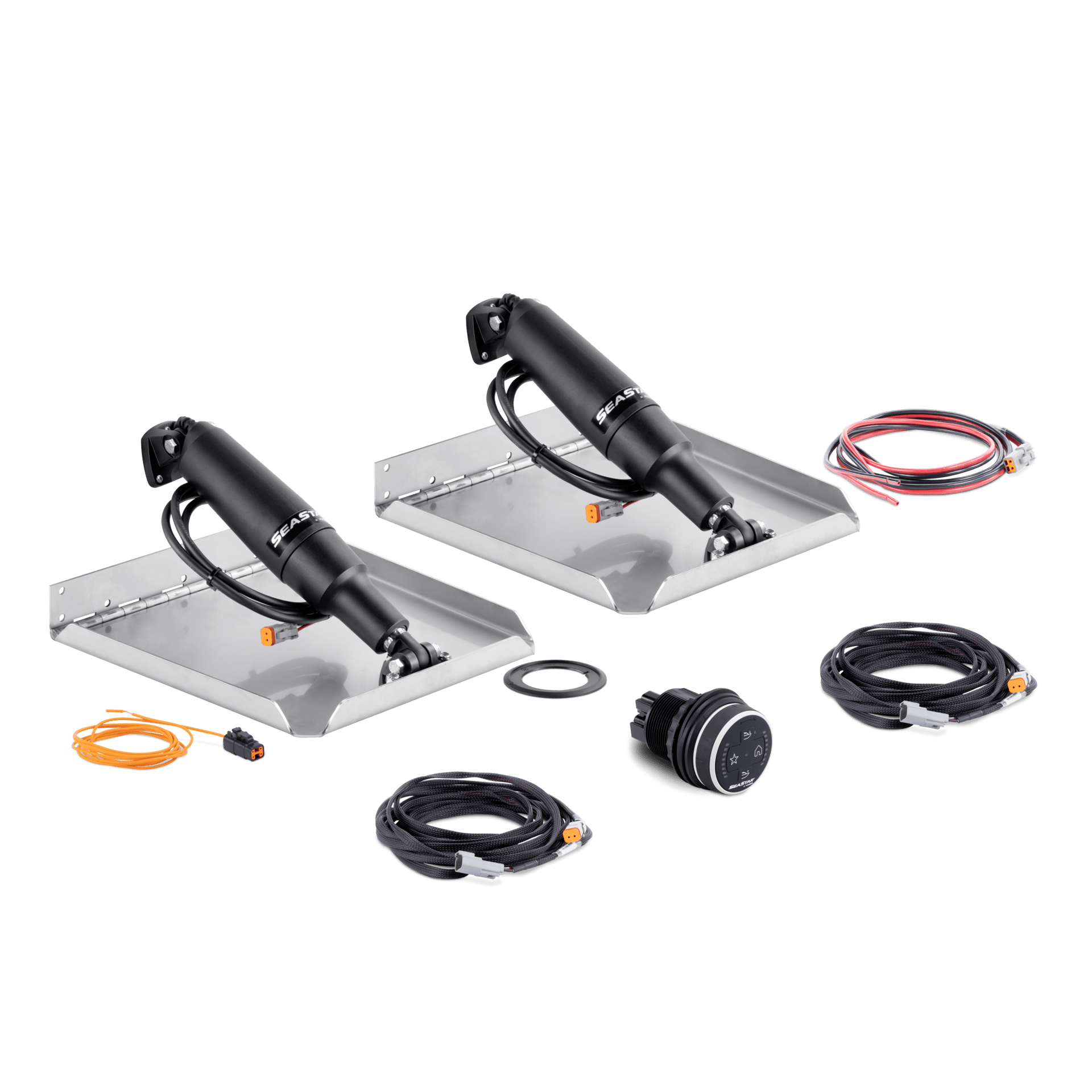 Seastar Trim Tab Kit 12 X 12 Edge Mnt STT3205R - Boat Owners Warehouse ...