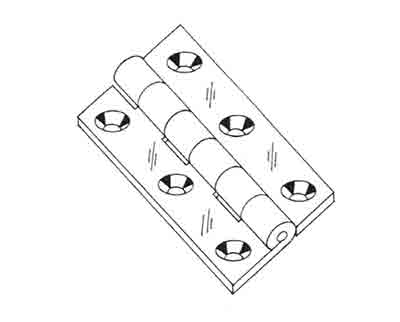 Jefco 2 X 3 Ss Butt Hinge 10075 - Boat Owners Warehouse - Marine ...