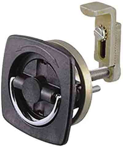 Perko Black Polymer Non-Locking Flush Lock w/ Adjustable Cam - 0932DP2BLK - Boat Owners ...