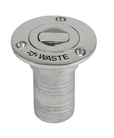 Whitecap 1-1/2in SS Push Up Deck Fill - Waste - 6996 - Boat Owners ...