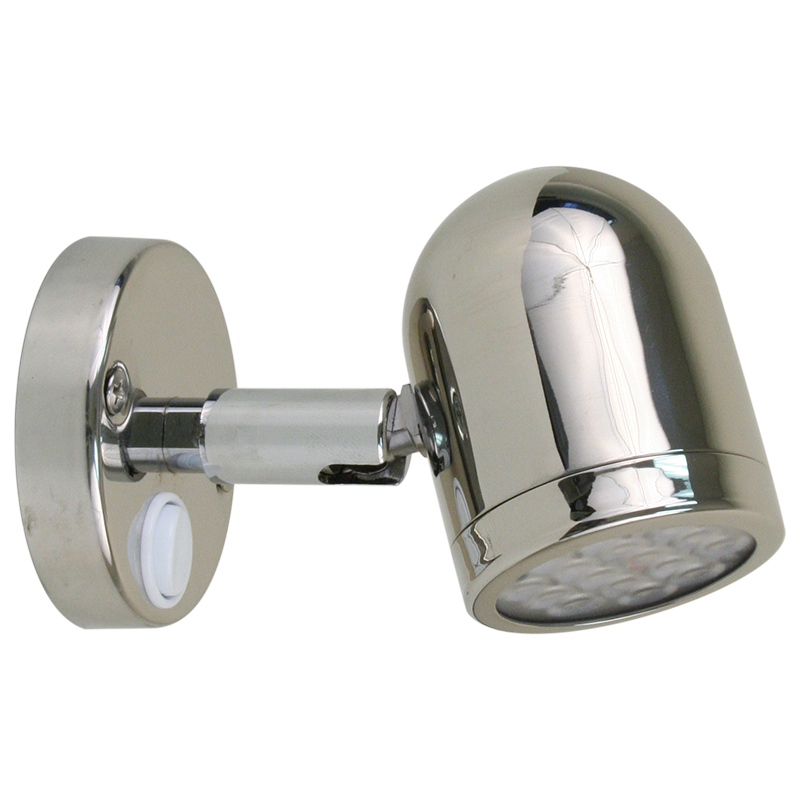 Scandvik SS LED Reading Light - 19053P - Boat Owners Warehouse - Marine ...