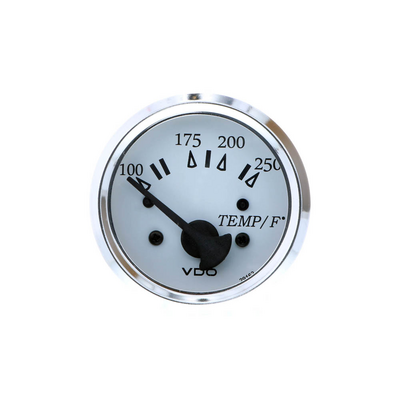 VDO White 250F Water Temperature Gauge - 310-15277 - Boat Owners ...