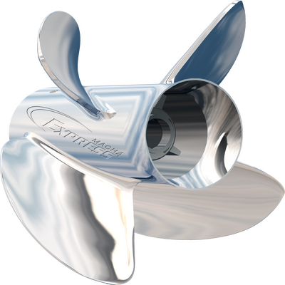Turning Point 4 Blade Express Mach 4 Stainless Steel Prop, 14.5 x 17 ...