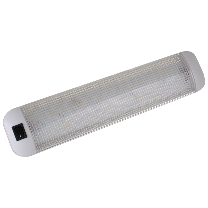 Scandvik 12/24V LED Cabin Light w/ Switch, 13in - 41364P - Boat Owners ...