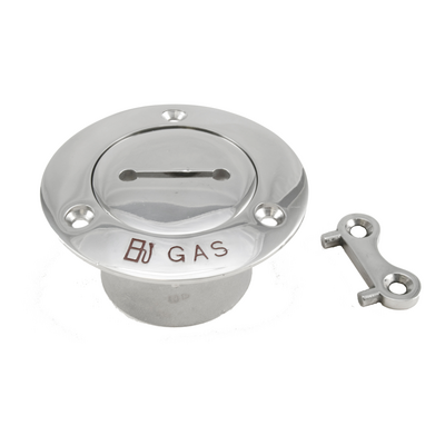 Whitecap 1-1/2in SS Gas Fill Deck Plate - 6031 - Boat Owners Warehouse ...