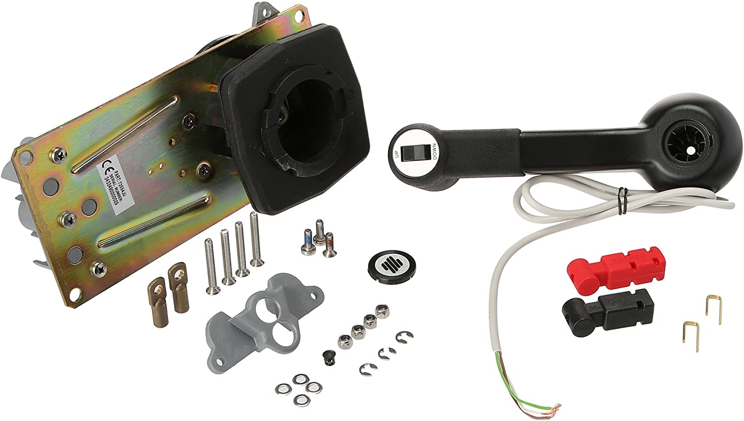 Uflex Single Lever / Dual Action Side Mount Control w/ Trim for Merc ...