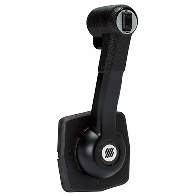 Uflex Single Lever / Dual Action Side Mount Control w/ Trim for Merc ...