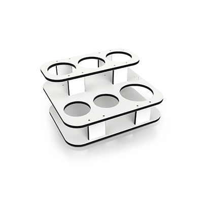 DOUBLE STACK SIDE CADDY / SQUARE SIDE CADDY FOR PARTY TABLE - Boat ...