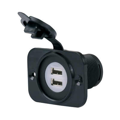Marinco 12-24V Sealink Deluxe Dual USB Receptacle - 12VDUSB - Boat ...