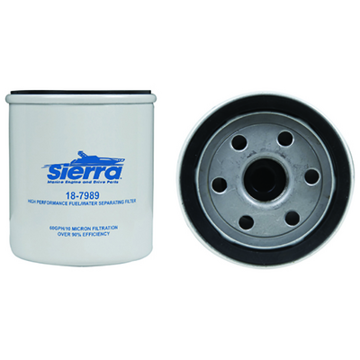 Sierra Fuel Water Sep Filter 18-7989 Rating: 10 Micron - Boat Owners ...