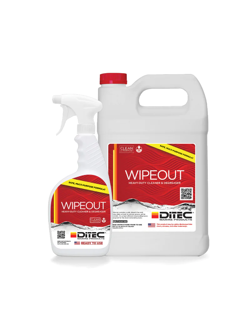 Ditec Wipeout Multi-Surface Cleaner Gallon - EC-WOUT-GAL2 - Boat Owners ...