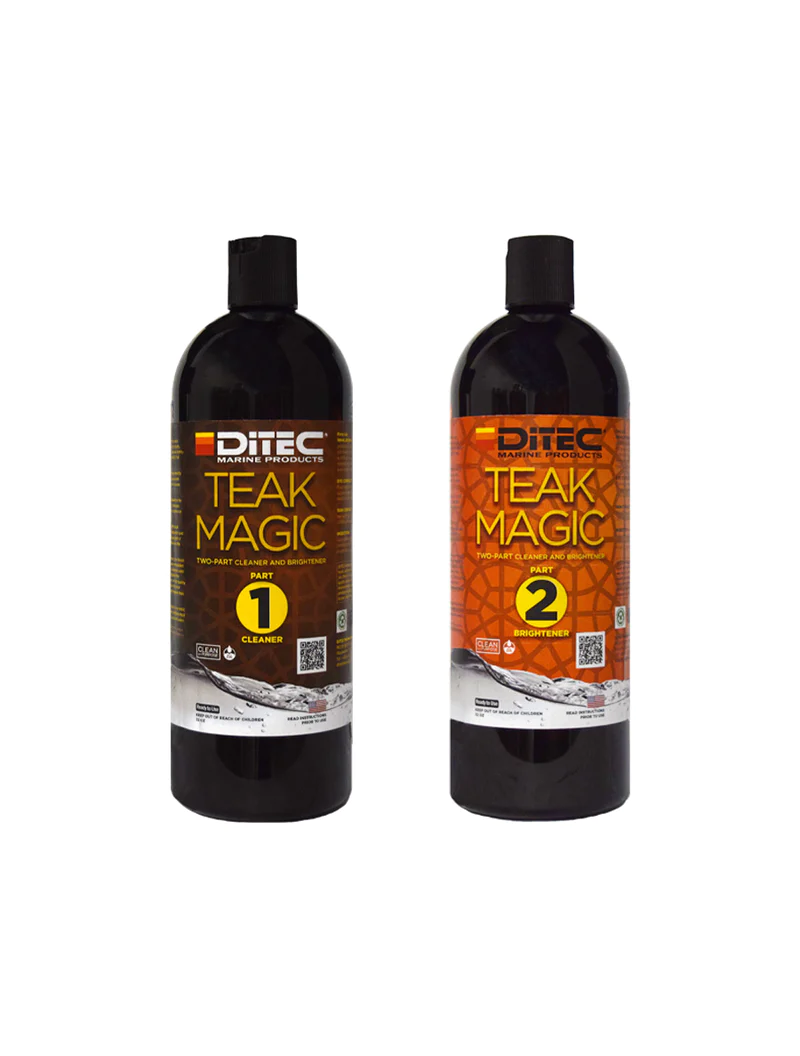 Ditec Teak Magic Part 1, Cleaner, 32oz - TC-MGQT-PRT1 - Boat Owners ...