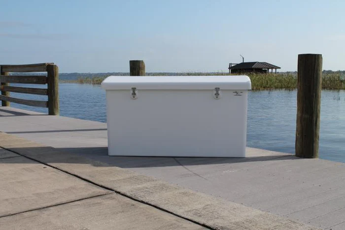 C&M Marine Rough Water Dock Box, 80in x 33in x 29in - RWDB80 - Boat ...