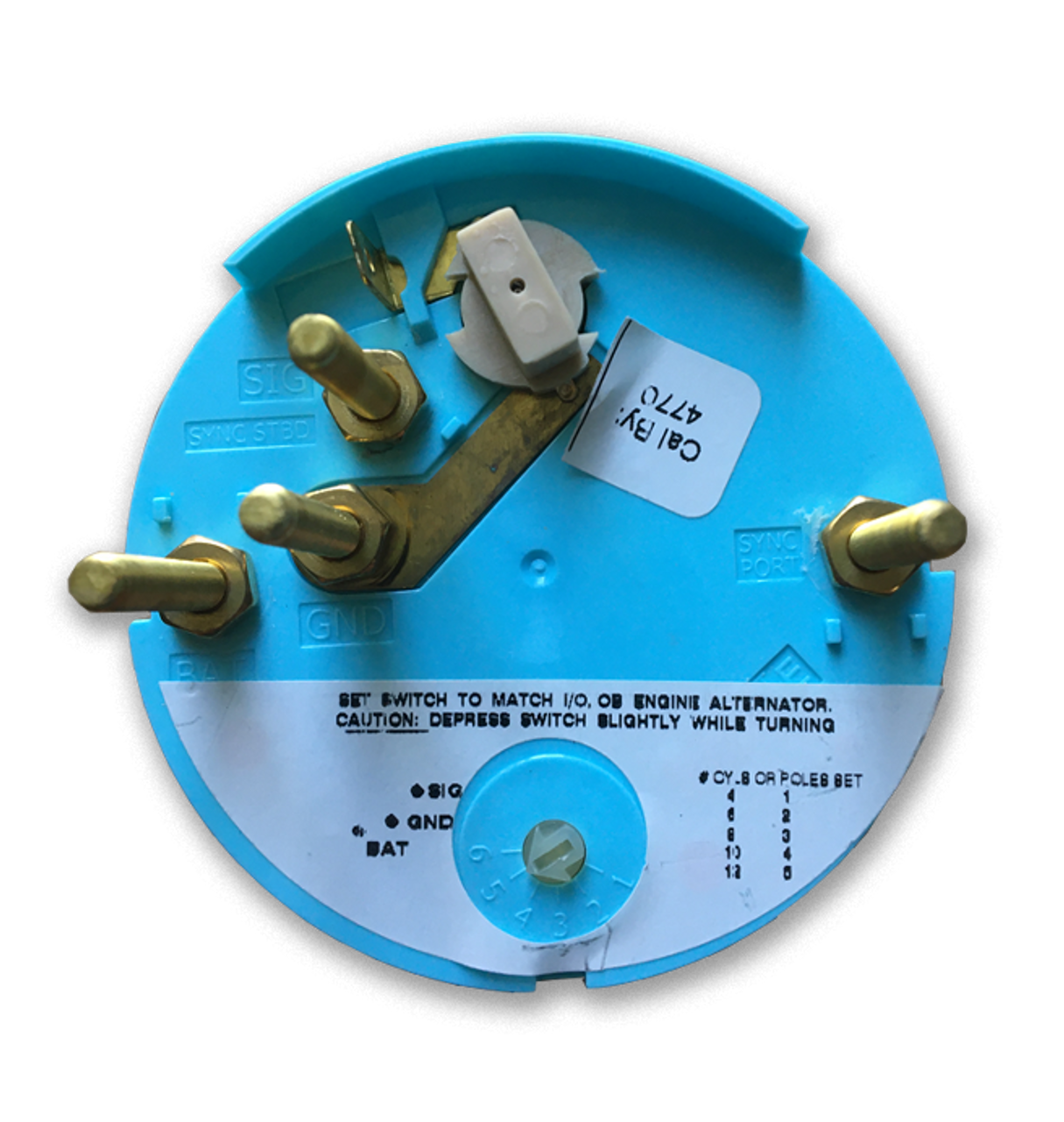 Faria Coral 6000RPM Tachometer, Inboard - 33004 - Boat Owners Warehouse ...