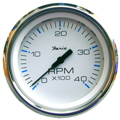 Faria 4000RPM Tachometer, Diesel - F33842