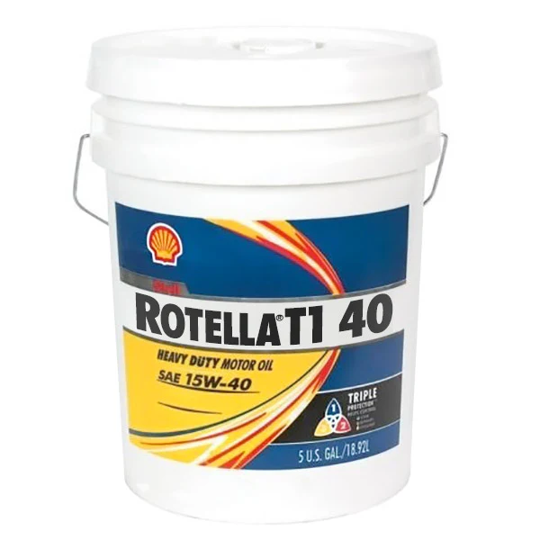 Shell Rotella T1 SAE40 Diesel Engine Oil, 5 Gallon - SHROT405GL - Boat ...