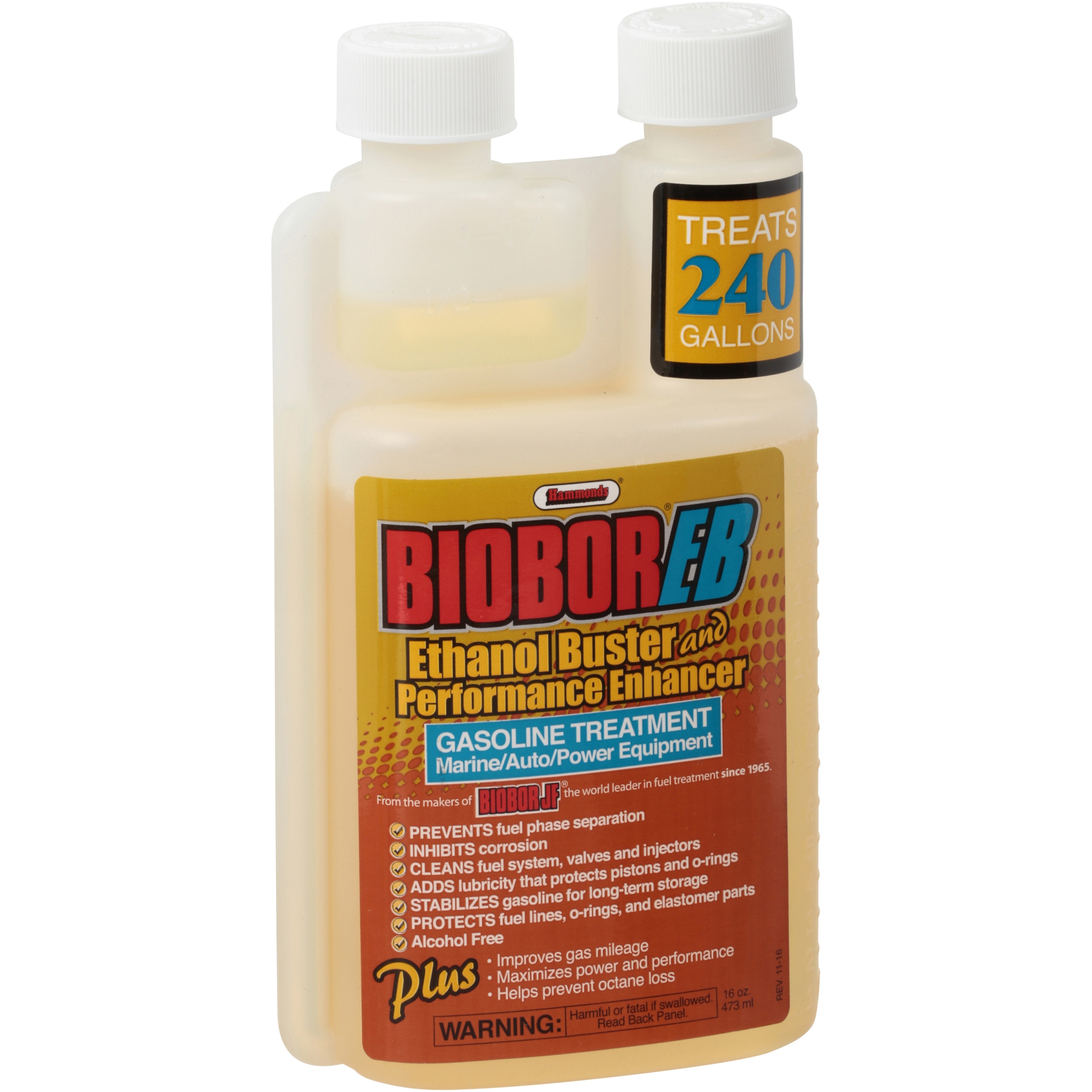 Hammond Fuel Additive Pt Biobor Eb Ethanol Trtm BBEB16EZ91US - Boat ...