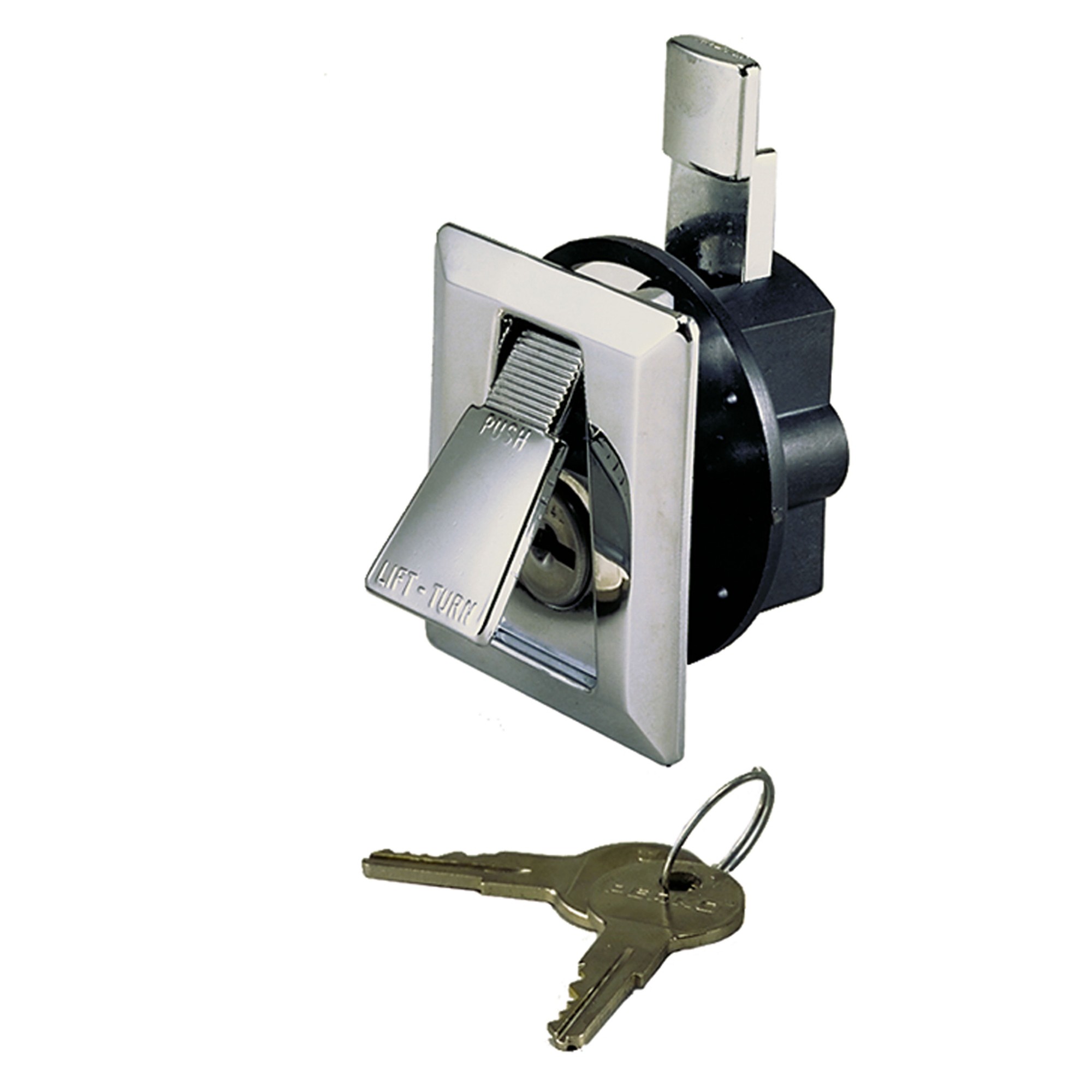 Perko Chrome Plated Zinc Flush Lock & Latch w/ keys - 0921DP0CHR - Boat ...