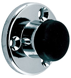 Perko Chrome Plated Zinc Rubber Door Stop - 1177DP0CHR - Boat Owners ...