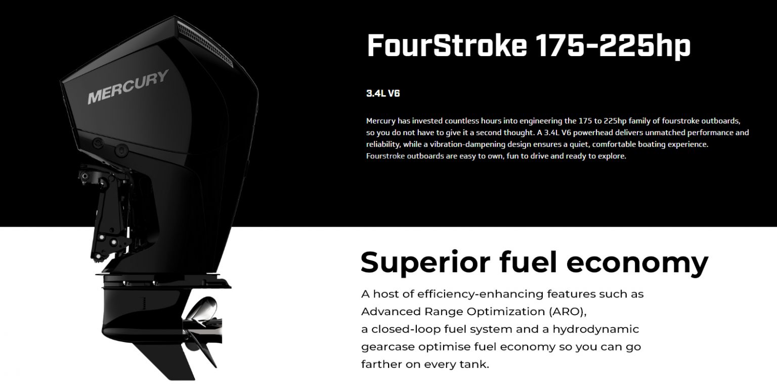Mercury 200XL FourStrokeÂ® DTS Outboard